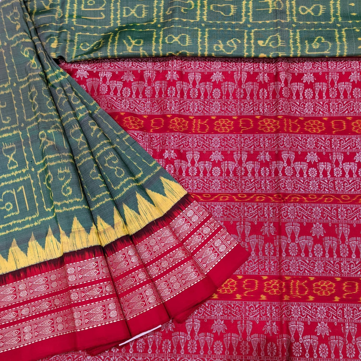 Sambalpuri Silk Sarees - Traditional Odisha Patta Saree – IndianVillèz