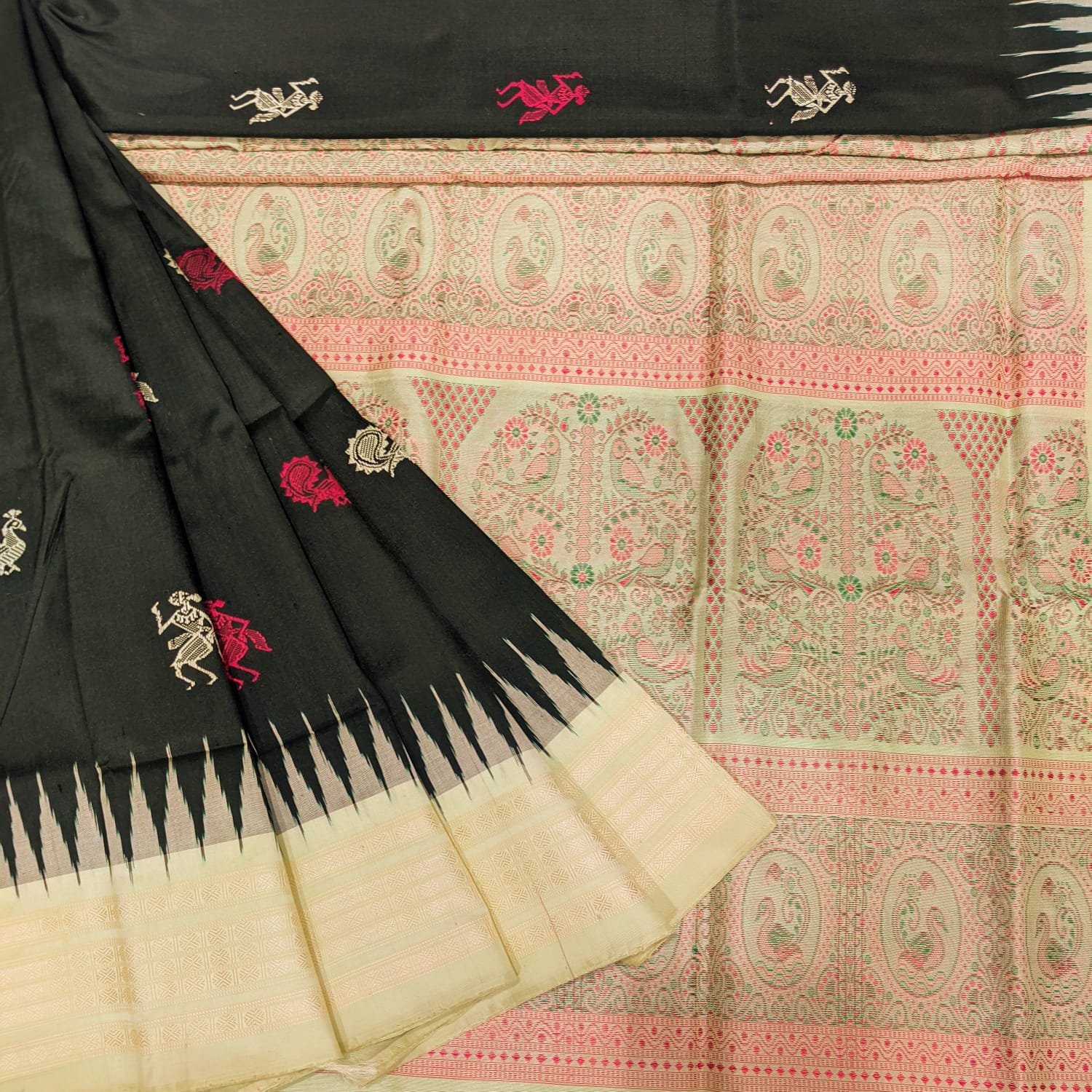 Bomkai Sarees: Buy Sambalpuri Bomkai Silk Sarees Online at Best Prices# ...