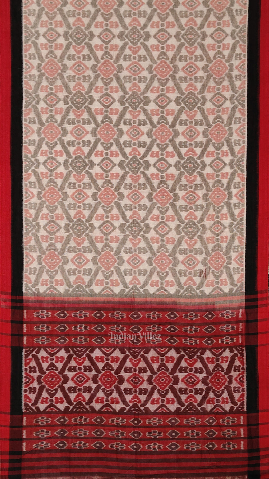 Maniabandha Saree | Buy Cotton Ikat Maniabandha Pata Saree Online ...