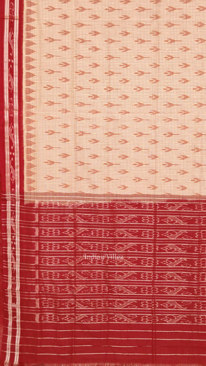 Maniabandha Saree | Buy Cotton Ikat Maniabandha Pata Saree Online ...