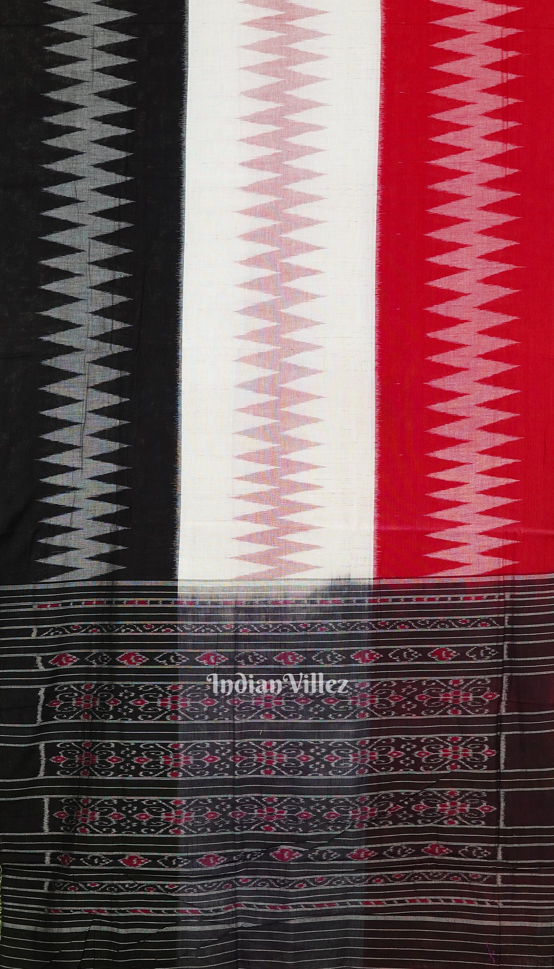 Maniabandha Saree | Buy Cotton Ikat Maniabandha Pata Saree Online ...