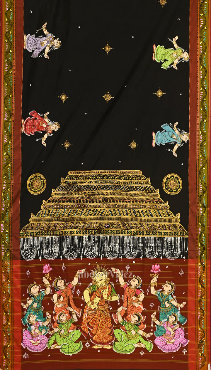 Pattachitra Sarees | Buy Hand-Painted Patachitra Sarees Online ...
