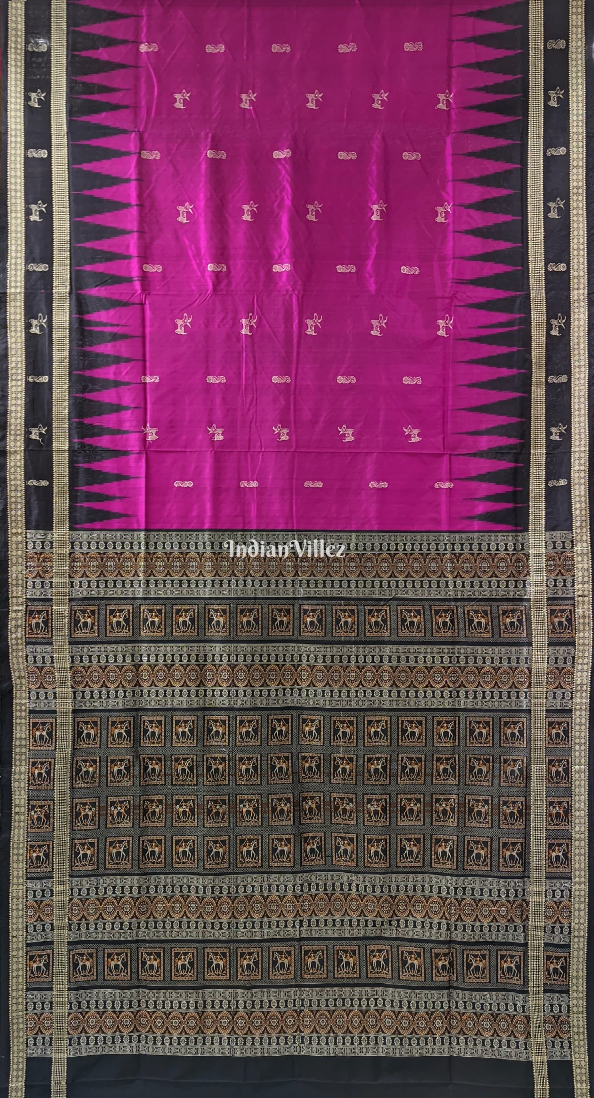 Sambalpuri Silk Sarees - Traditional Odisha Patta Saree – IndianVillèz