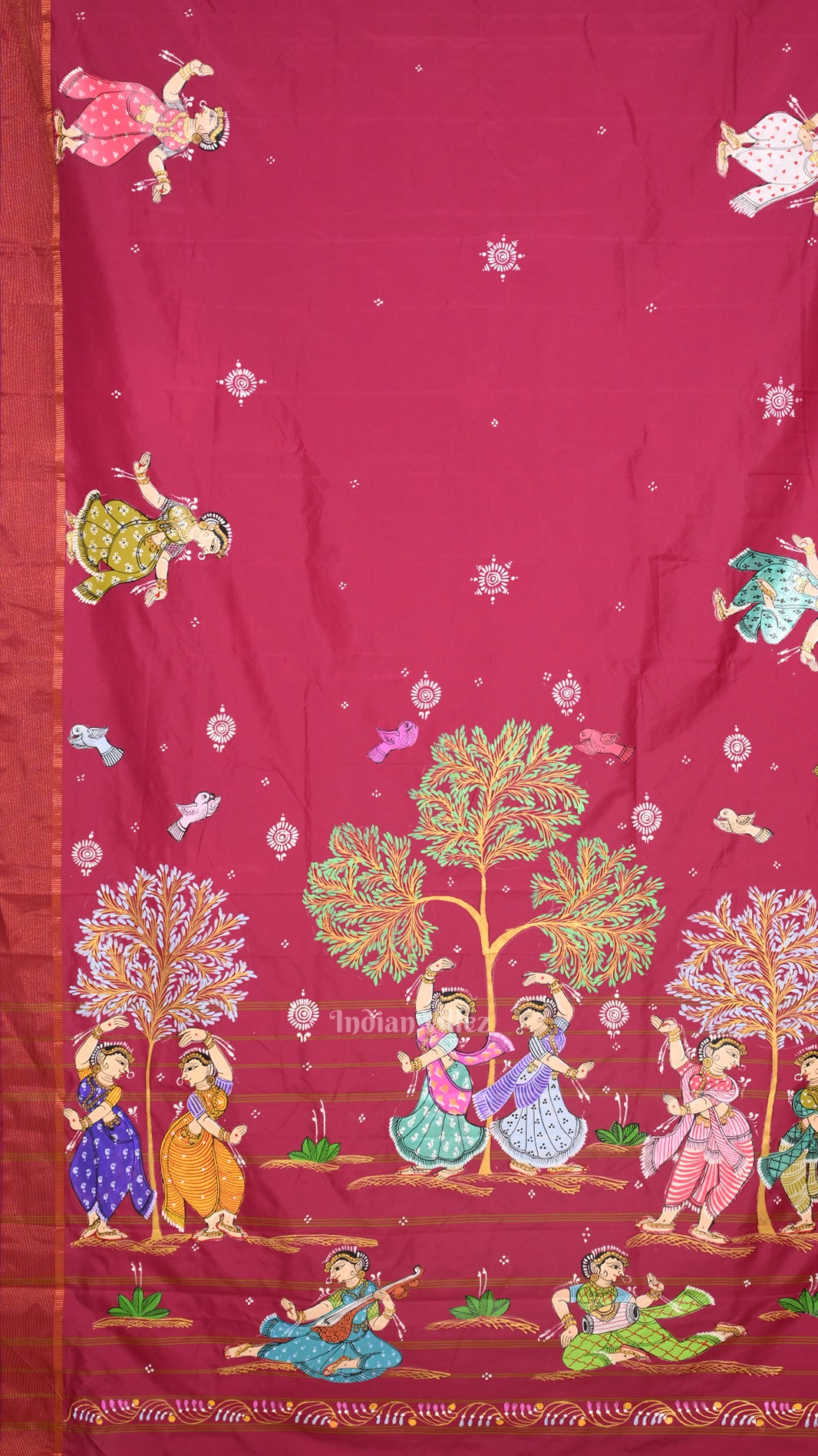 Pattachitra Sarees | Buy Hand-Painted Patachitra Sarees Online ...