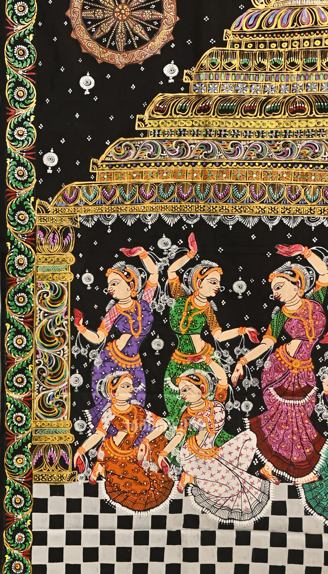Pattachitra Sarees | Buy Hand-Painted Patachitra Sarees Online ...