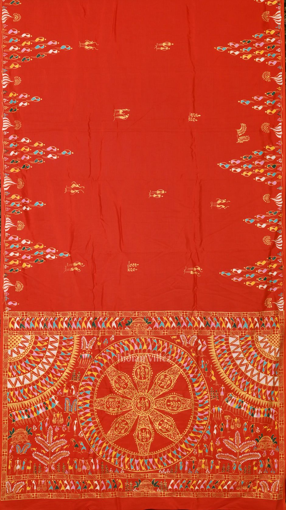 Pattachitra Sarees | Buy Hand-Painted Patachitra Sarees Online ...