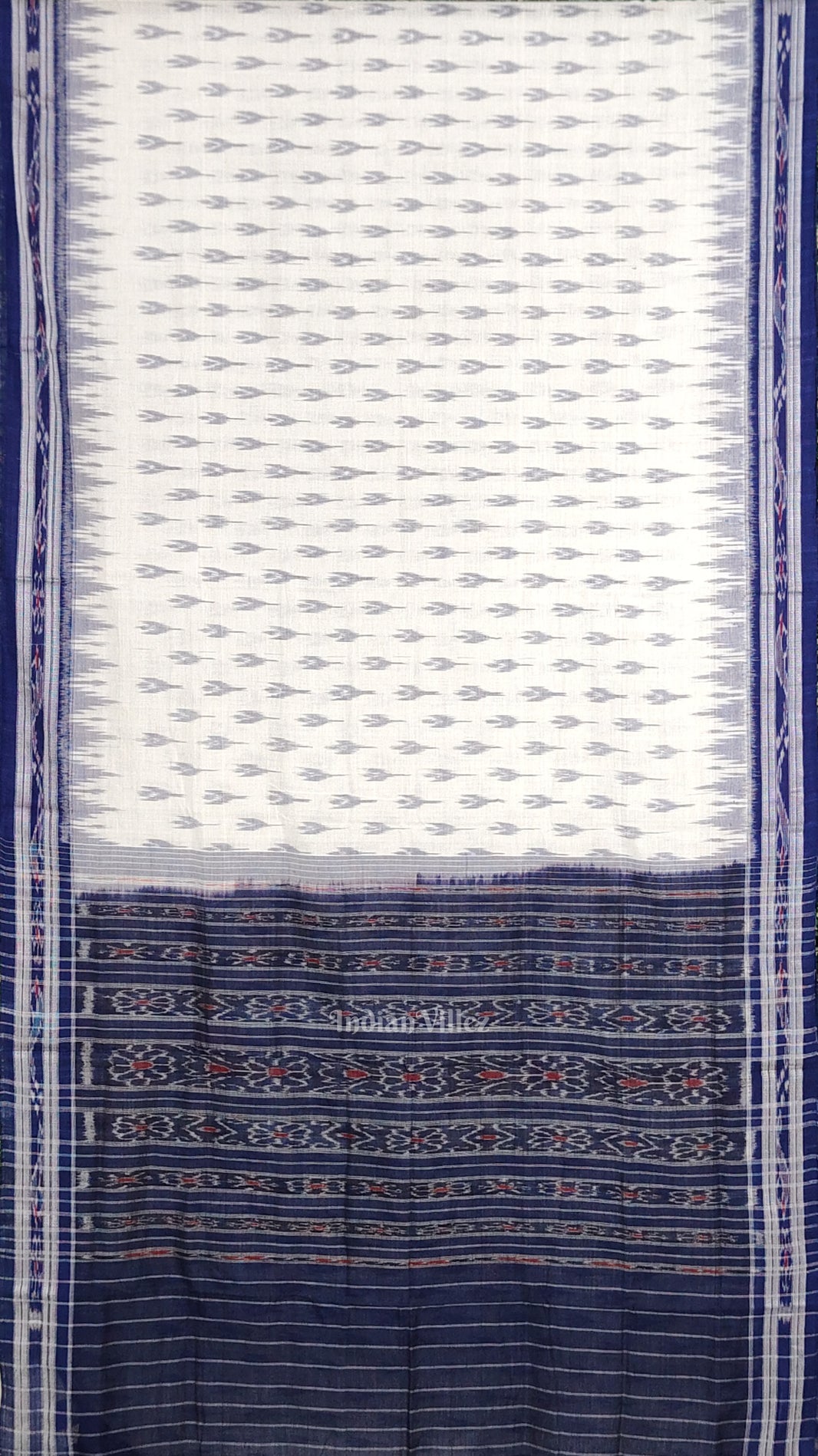 Maniabandha Saree | Buy Cotton Ikat Maniabandha Pata Saree Online ...