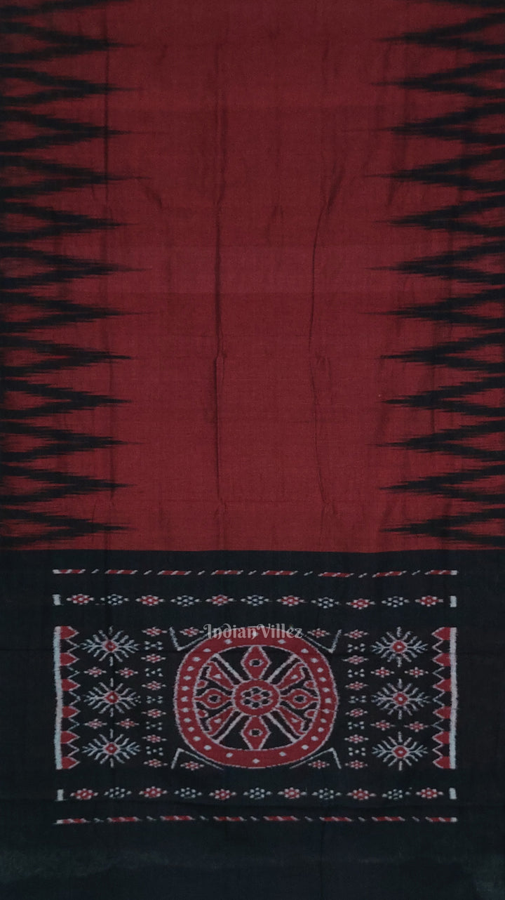 Maniabandha Saree | Buy Cotton Ikat Maniabandha Pata Saree Online ...
