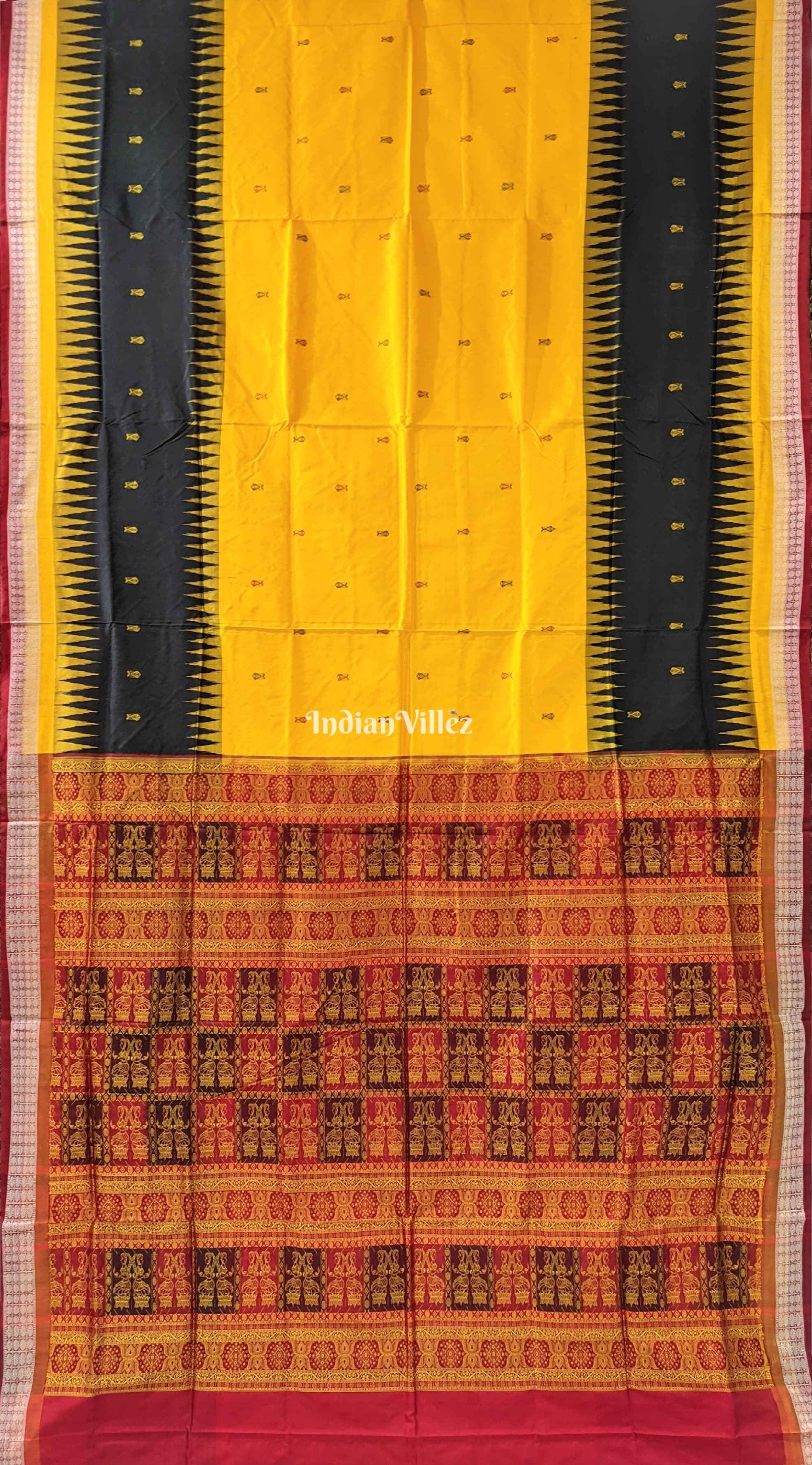 Sambalpuri Silk Sarees - Traditional Odisha Patta Saree – IndianVillèz