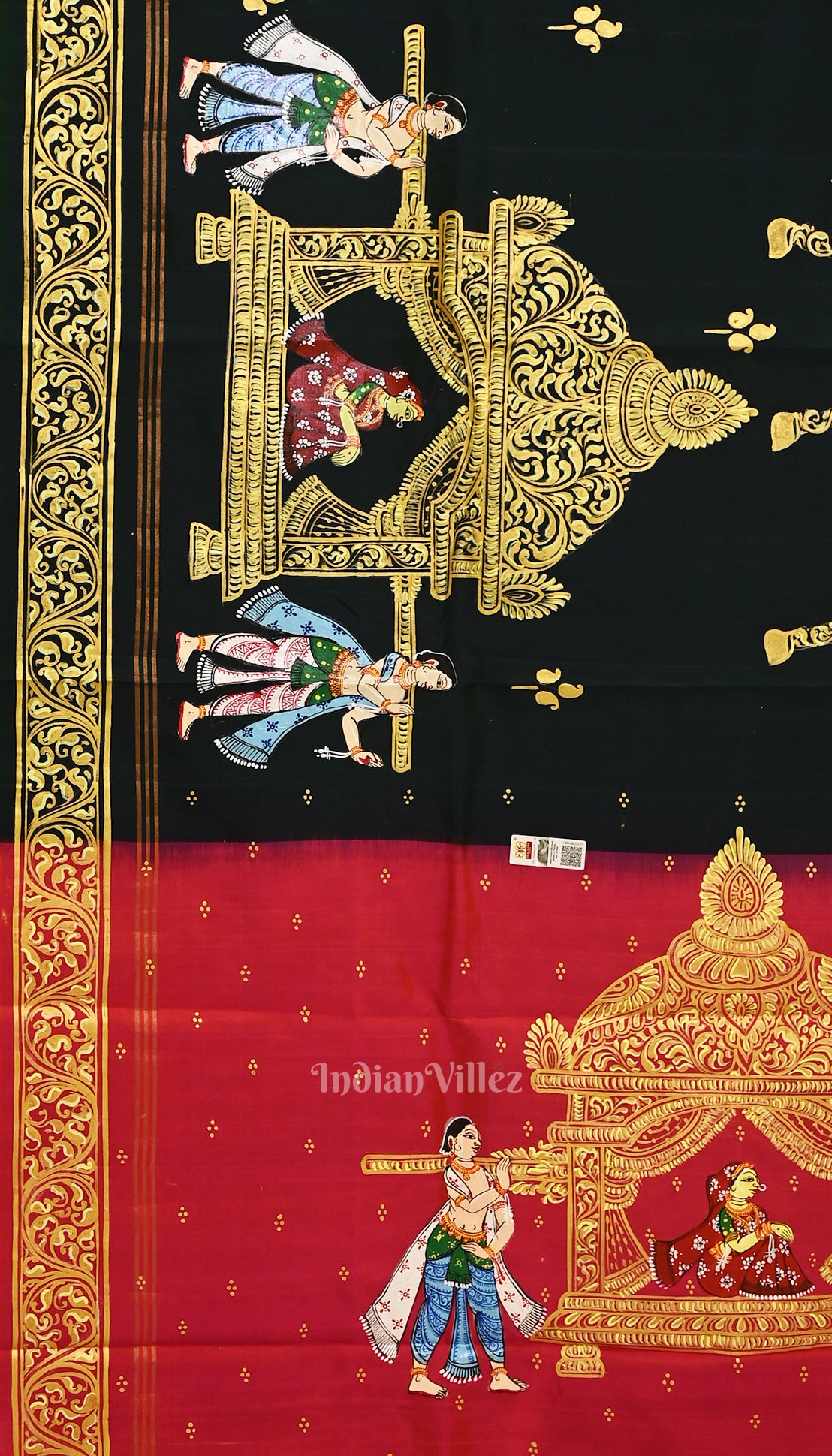 Pattachitra Sarees | Buy Hand-Painted Patachitra Sarees Online ...
