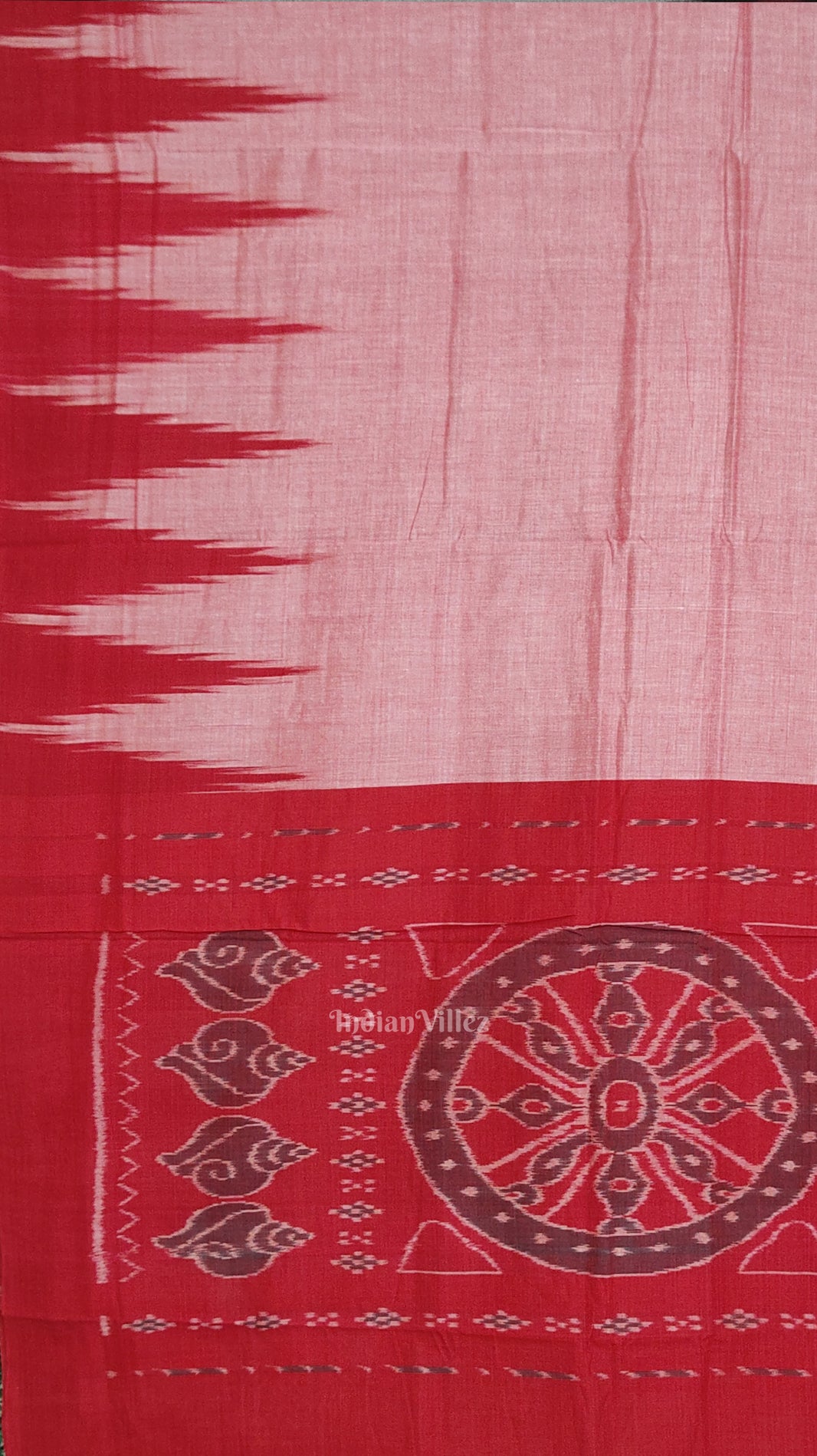 Maniabandha Saree | Buy Cotton Ikat Maniabandha Pata Saree Online ...