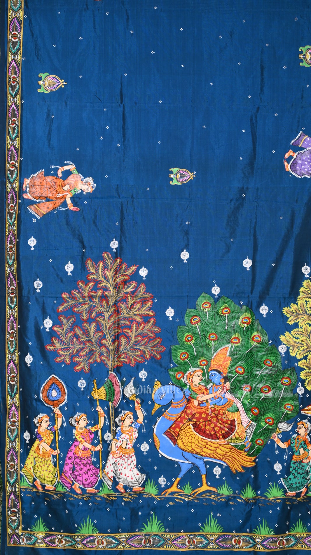 Pattachitra Sarees | Buy Hand-Painted Patachitra Sarees Online ...