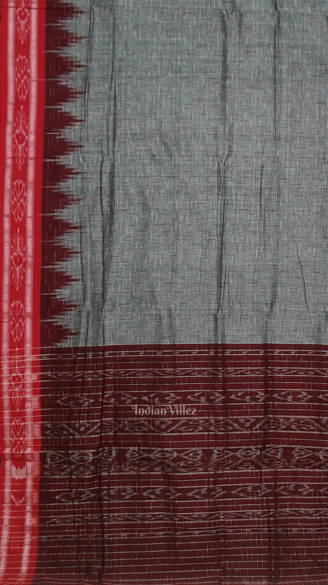 Maniabandha Saree | Buy Cotton Ikat Maniabandha Pata Saree Online ...