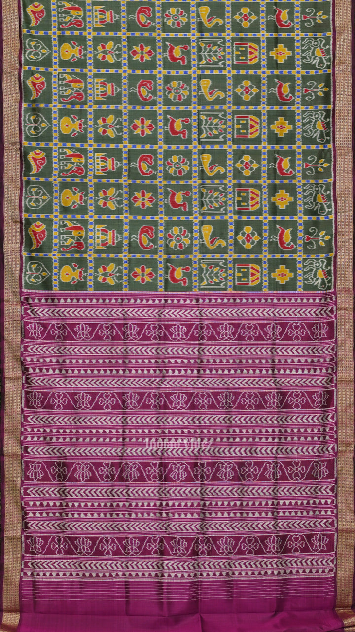 Sambalpuri Silk Sarees - Traditional Odisha Patta Saree – IndianVillèz