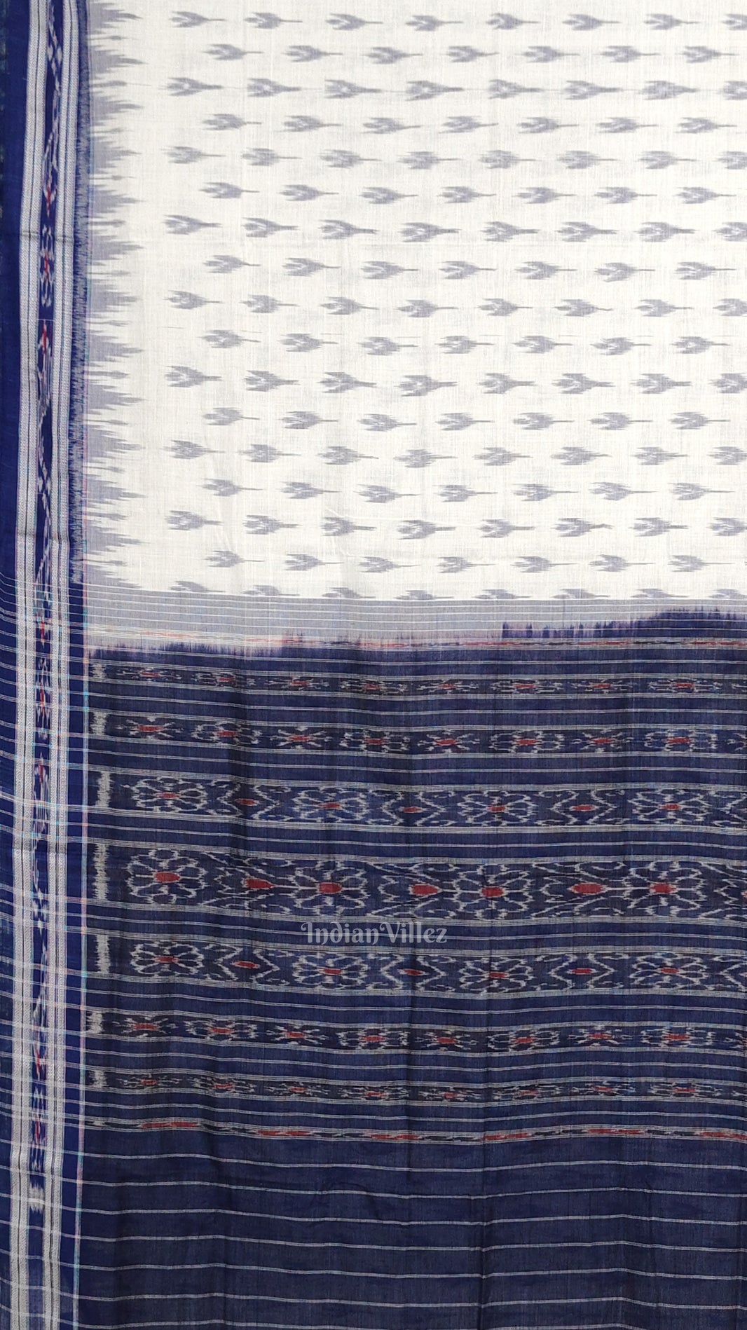 Maniabandha Saree | Buy Cotton Ikat Maniabandha Pata Saree Online ...