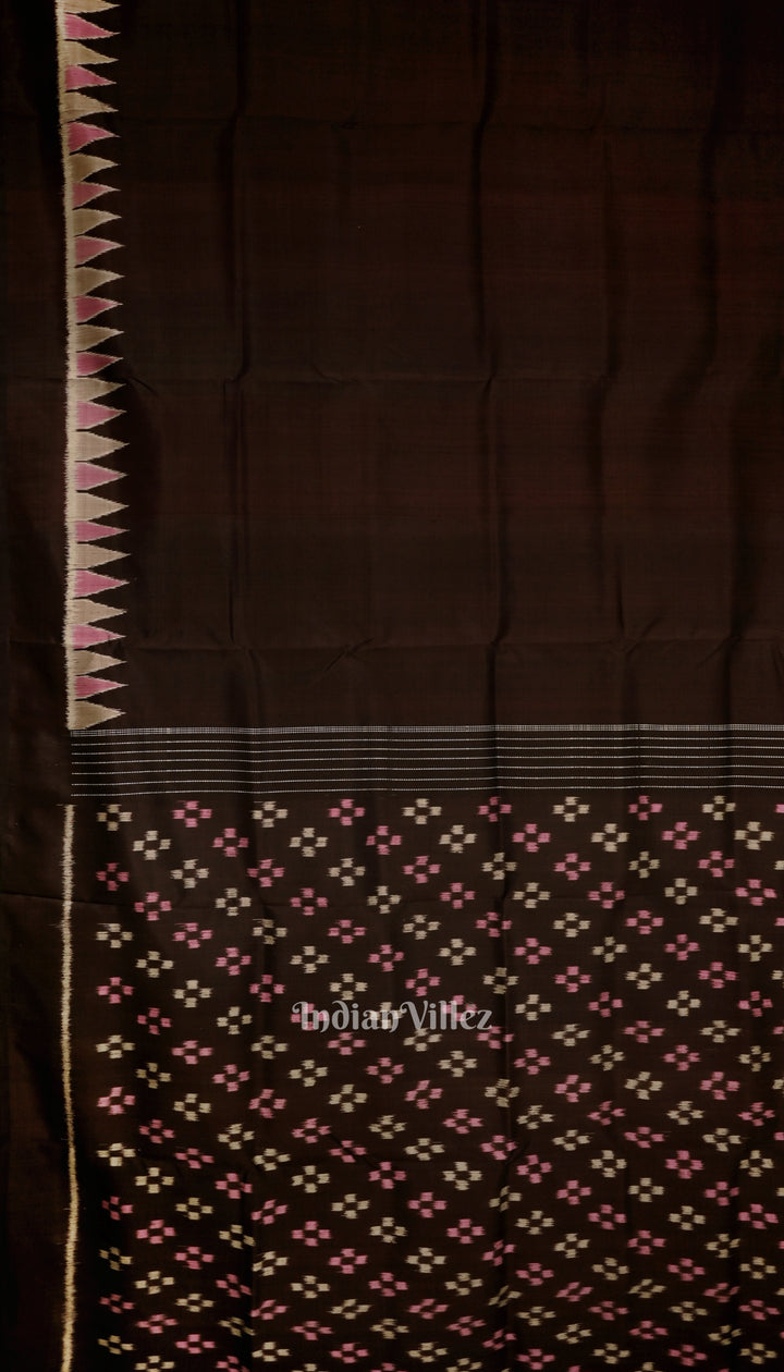 Red Doli Barat Theme Pattachitra Art on Pure Mulberry Silk Saree (Pre ...