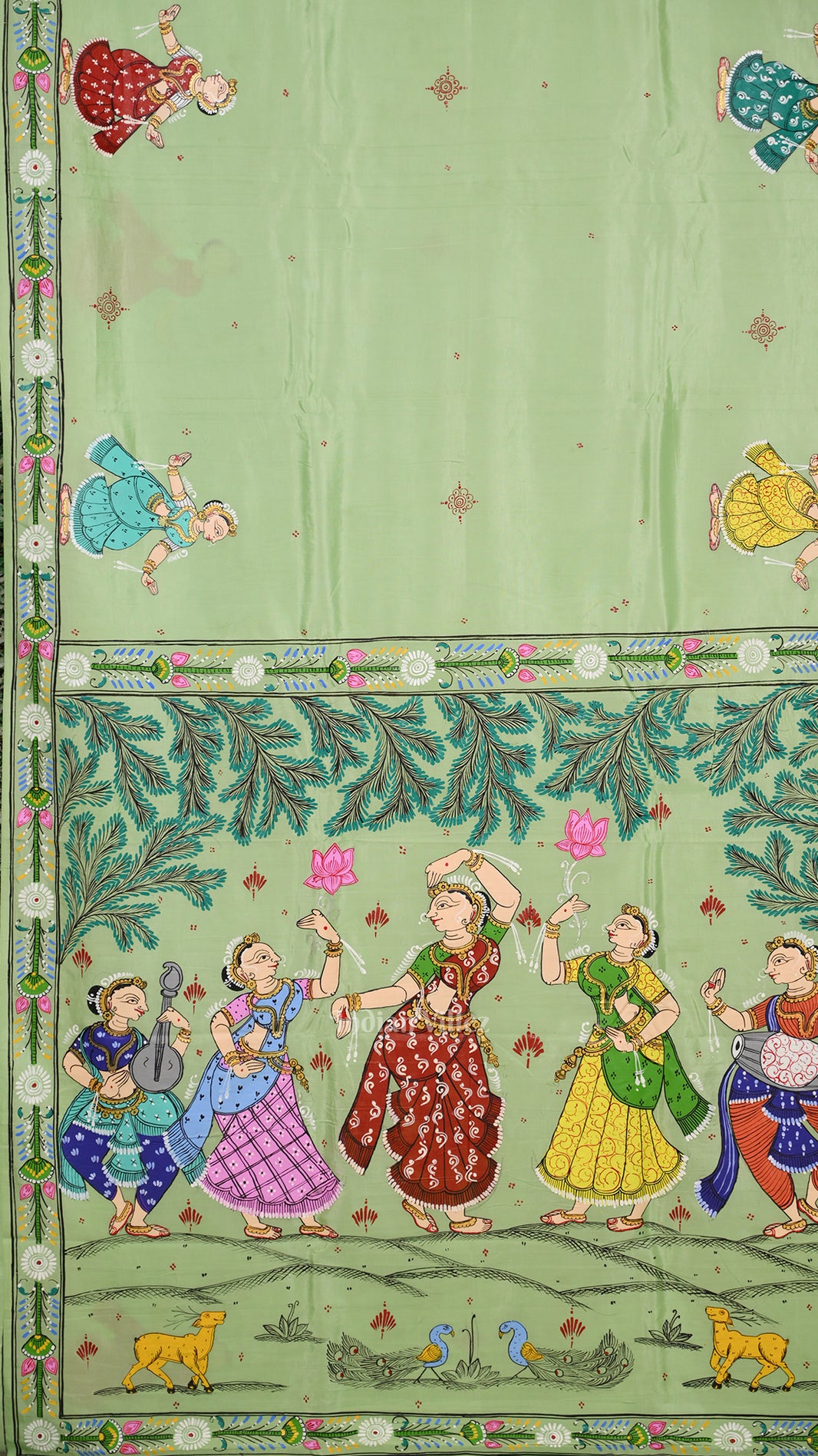 Pattachitra Sarees | Buy Hand-Painted Patachitra Sarees Online ...