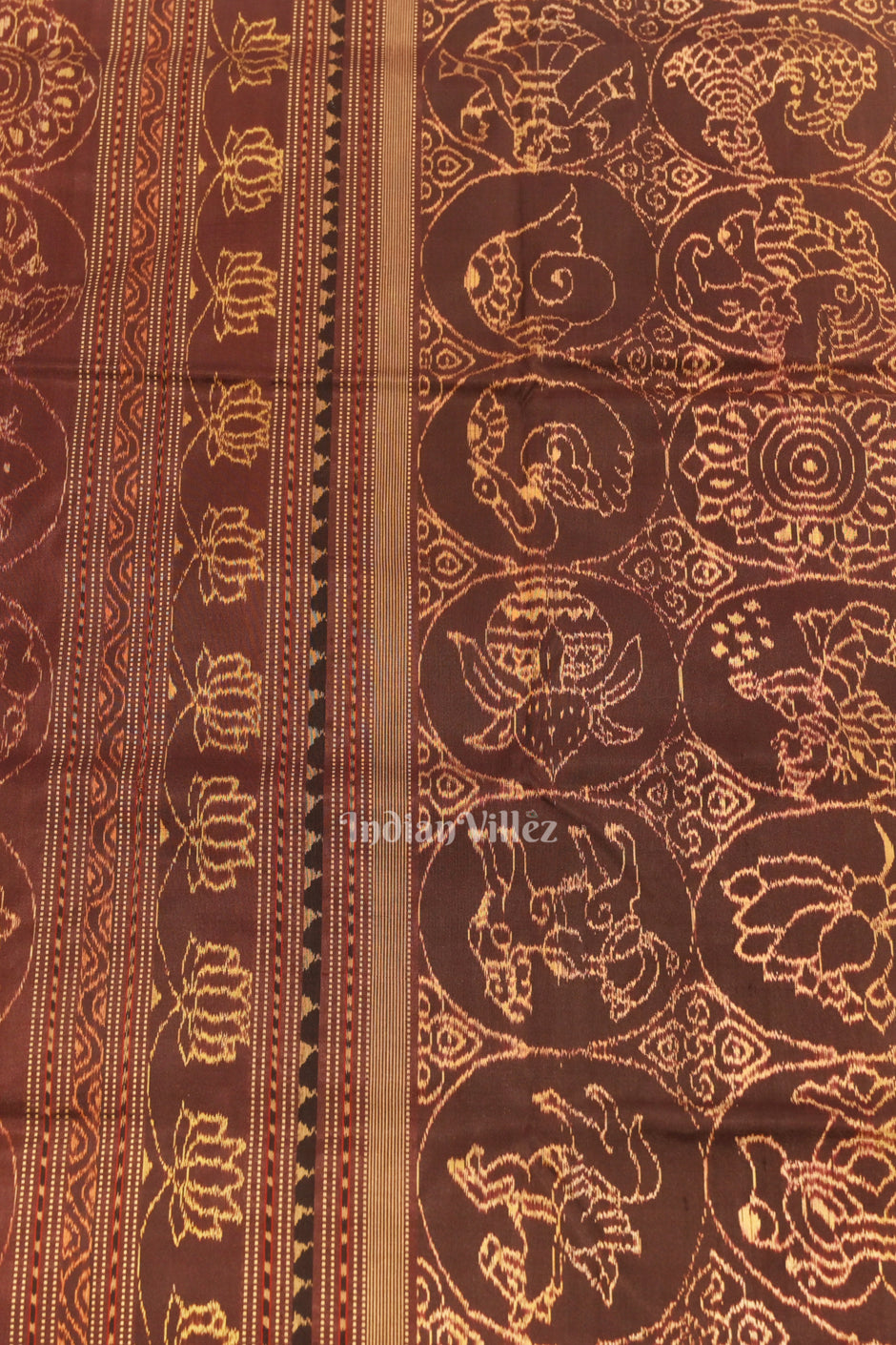 Natural Dye Sambalpuri Silk Saree – IndianVillèz