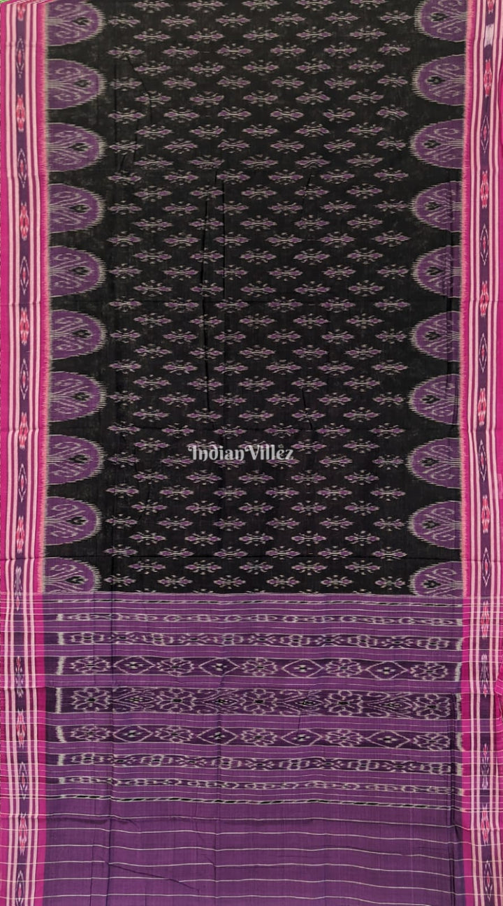Maniabandha Saree | Buy Cotton Ikat Maniabandha Pata Saree Online ...