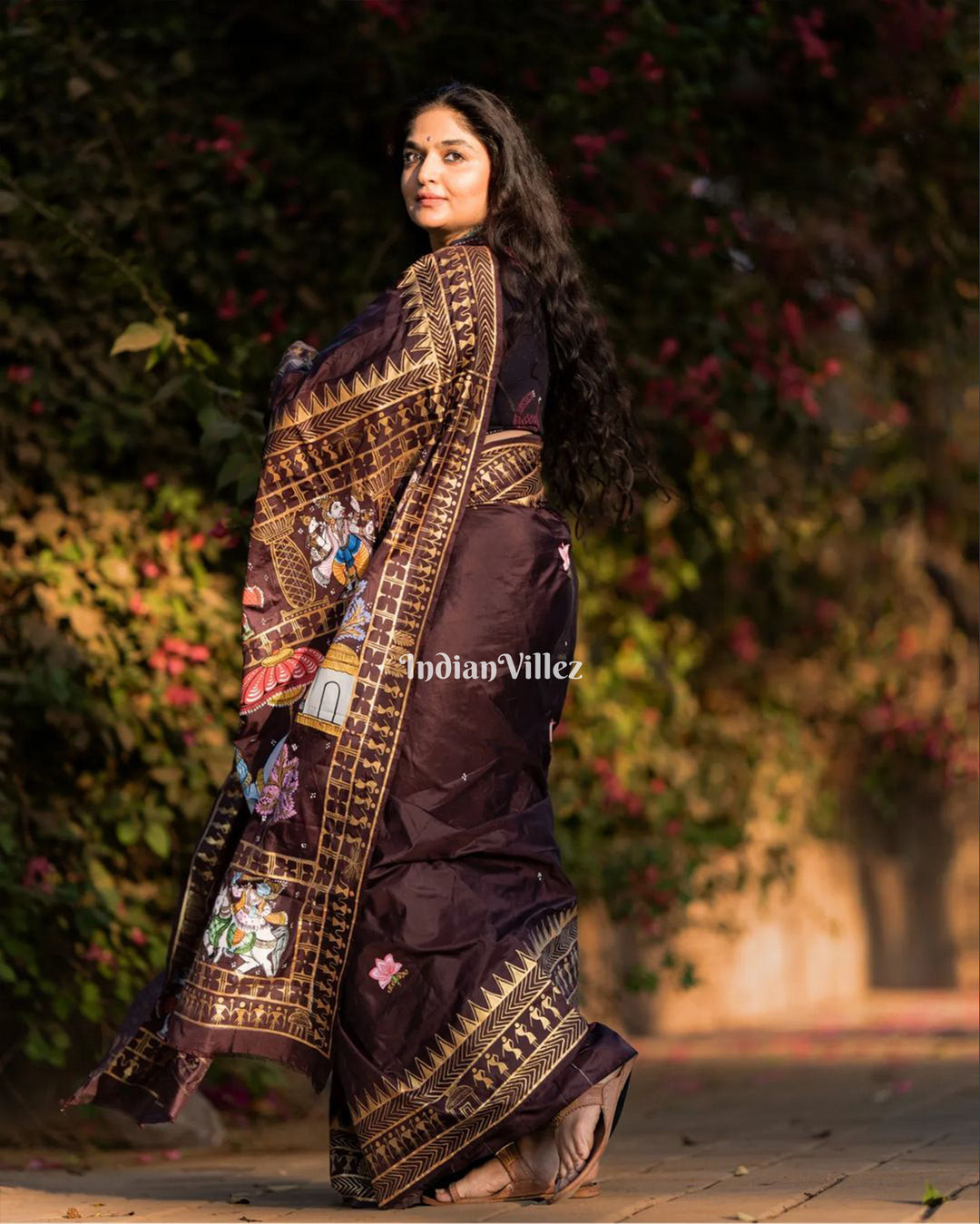 Pattachitra Sarees | Buy Hand-Painted Patachitra Sarees Online ...