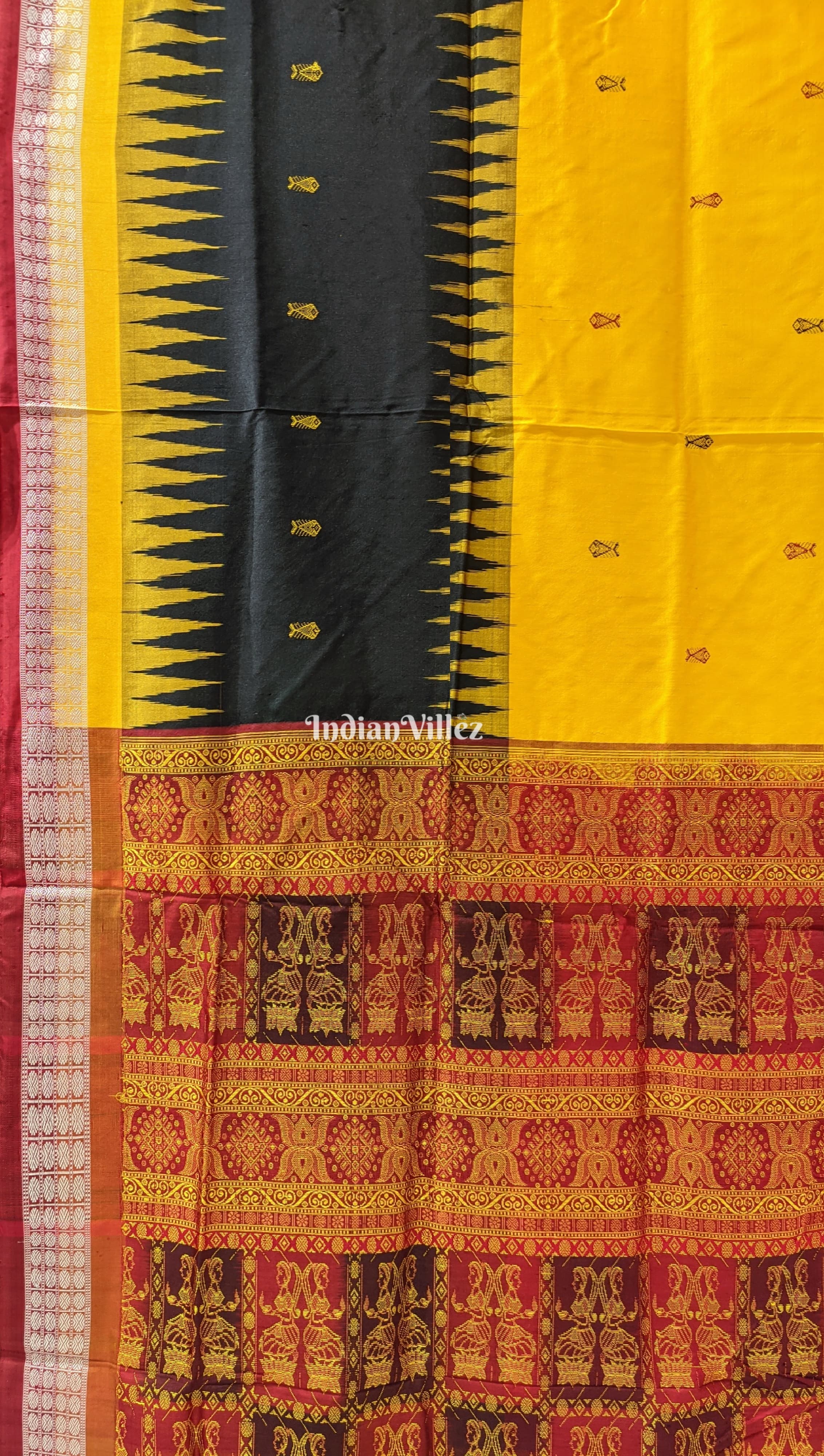 Sambalpuri Silk Sarees - Traditional Odisha Patta Saree – IndianVillèz
