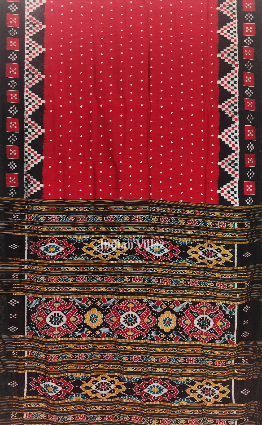 Border Pasapali Khandua Silk Saree – IndianVillèz