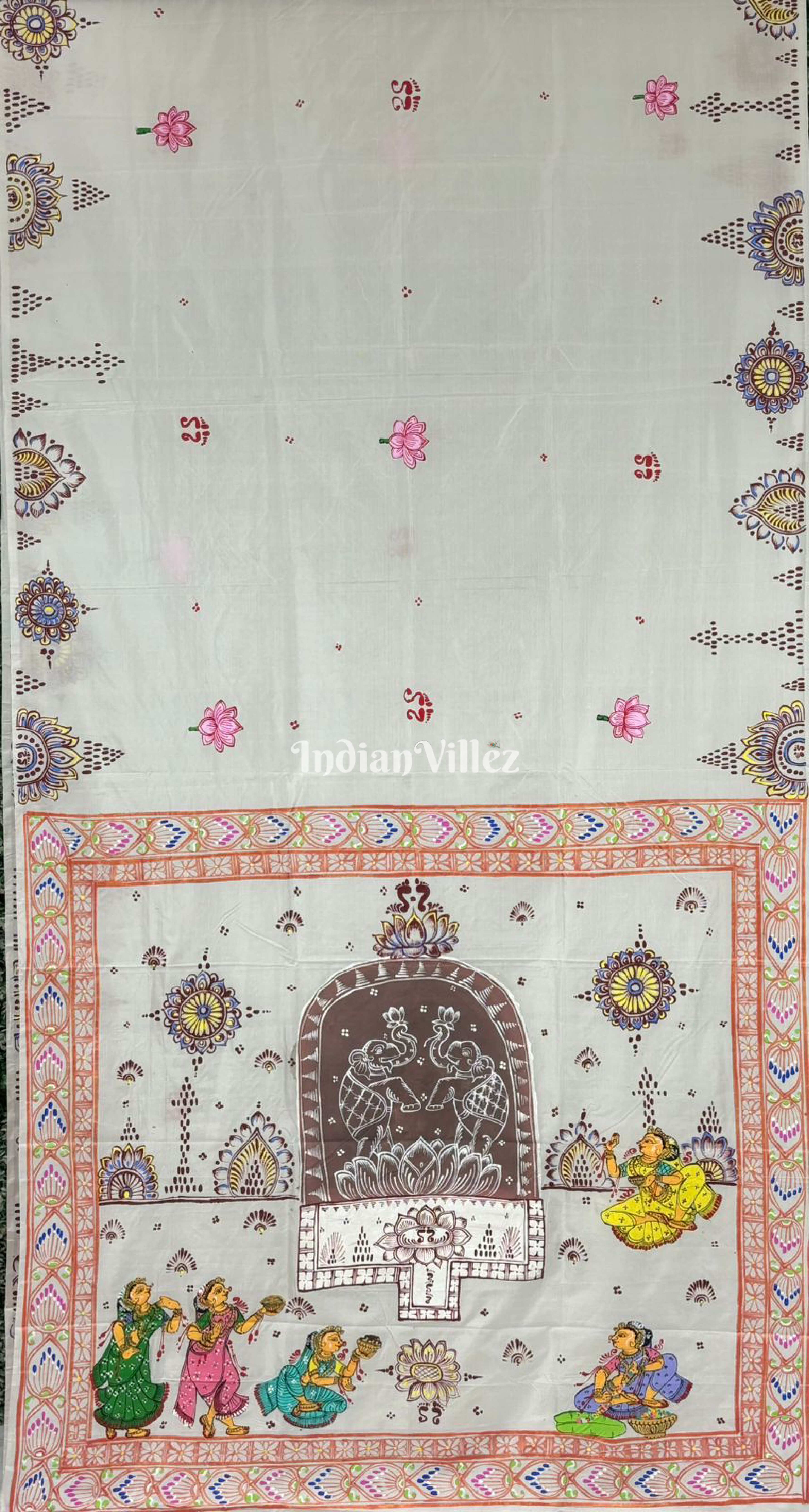 Pattachitra Sarees | Buy Hand-Painted Patachitra Sarees Online ...