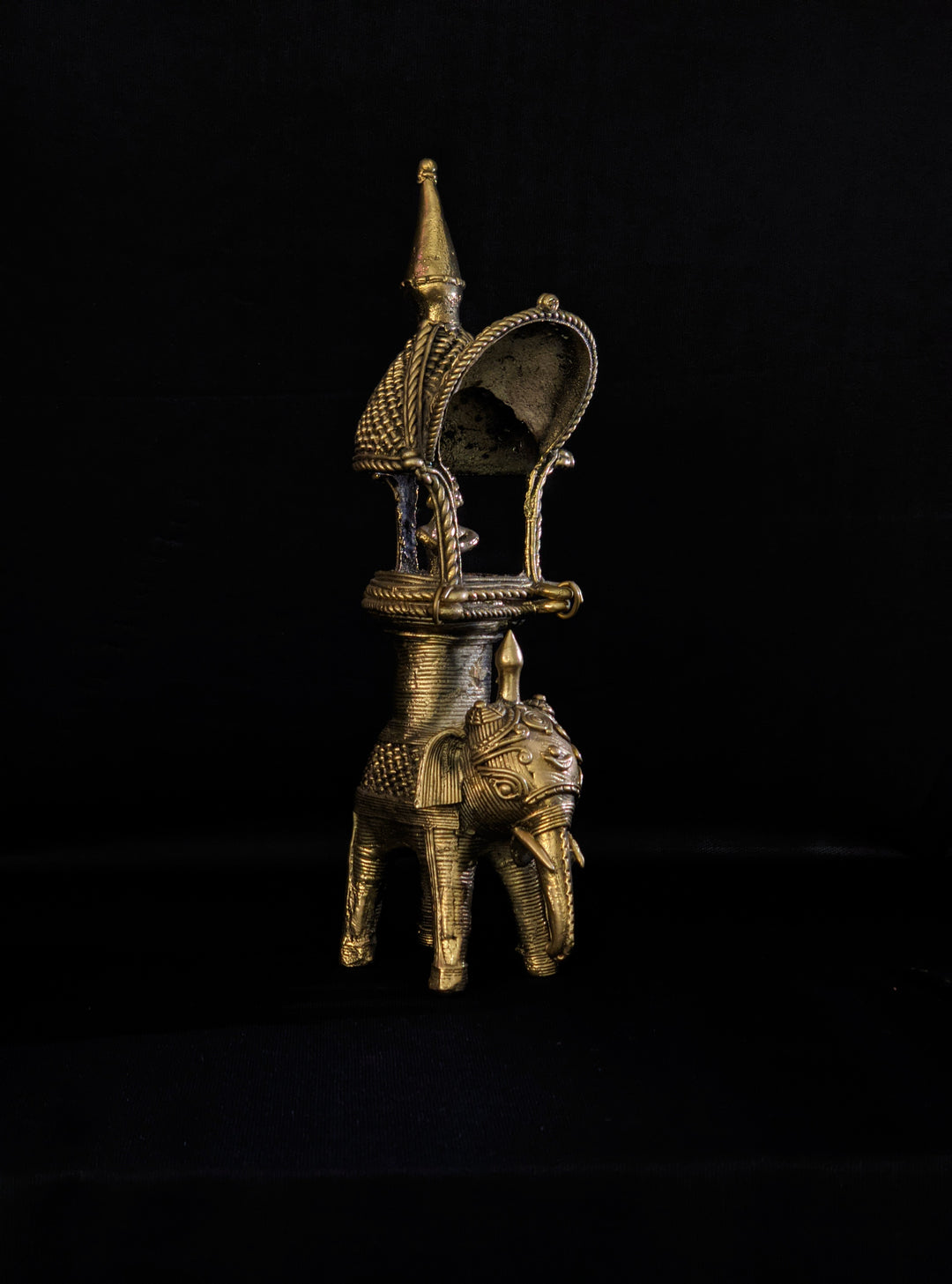 Dhokra Elephant Sabari Metal Craft – IndianVillèz