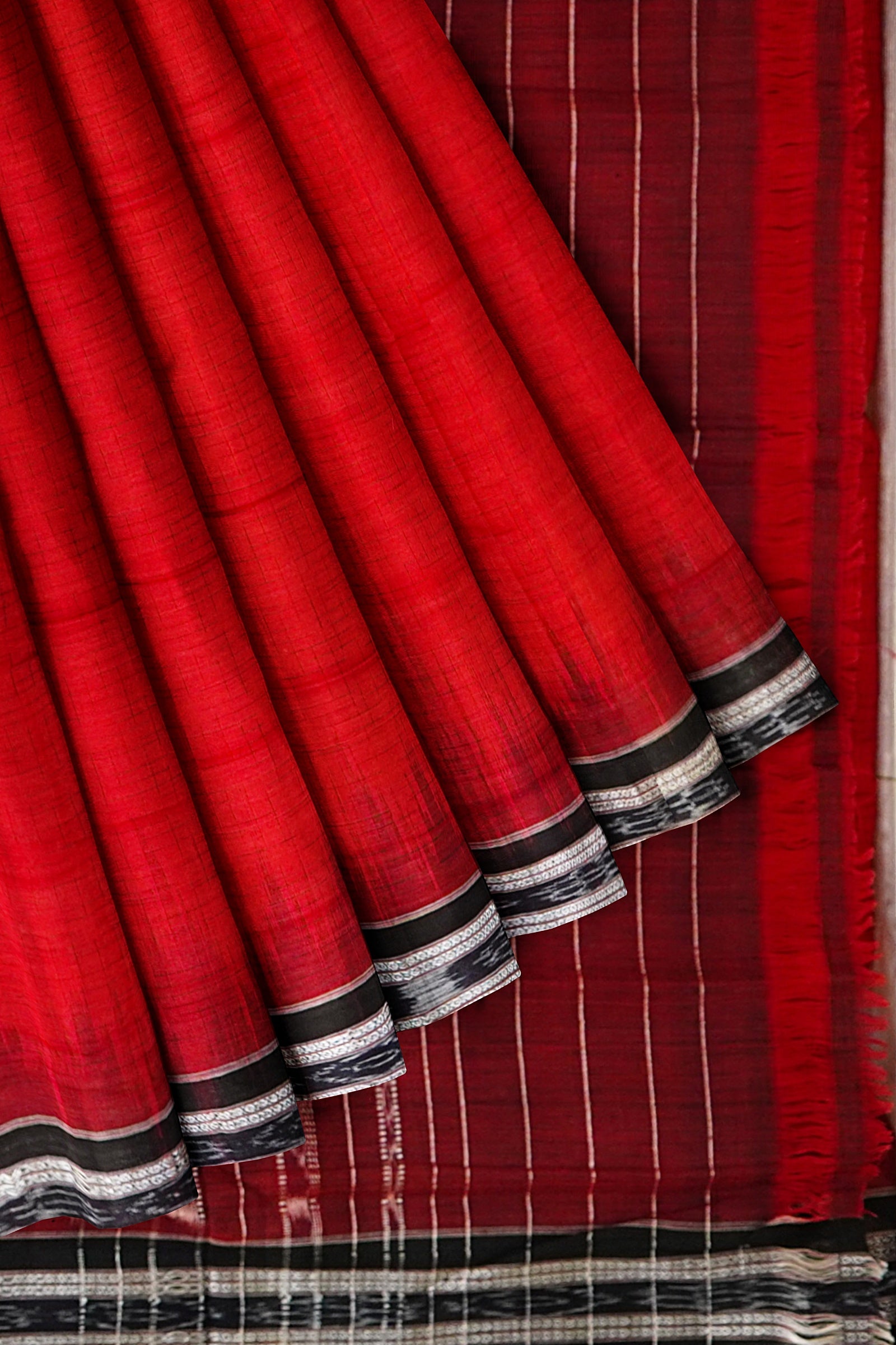 Maniabandha Saree | Buy Cotton Ikat Maniabandha Pata Saree Online ...