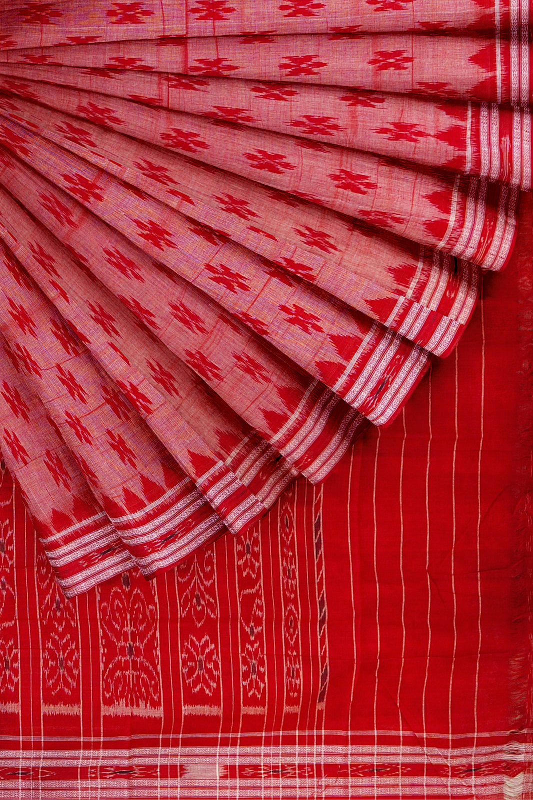 Maniabandha Saree | Buy Cotton Ikat Maniabandha Pata Saree Online ...