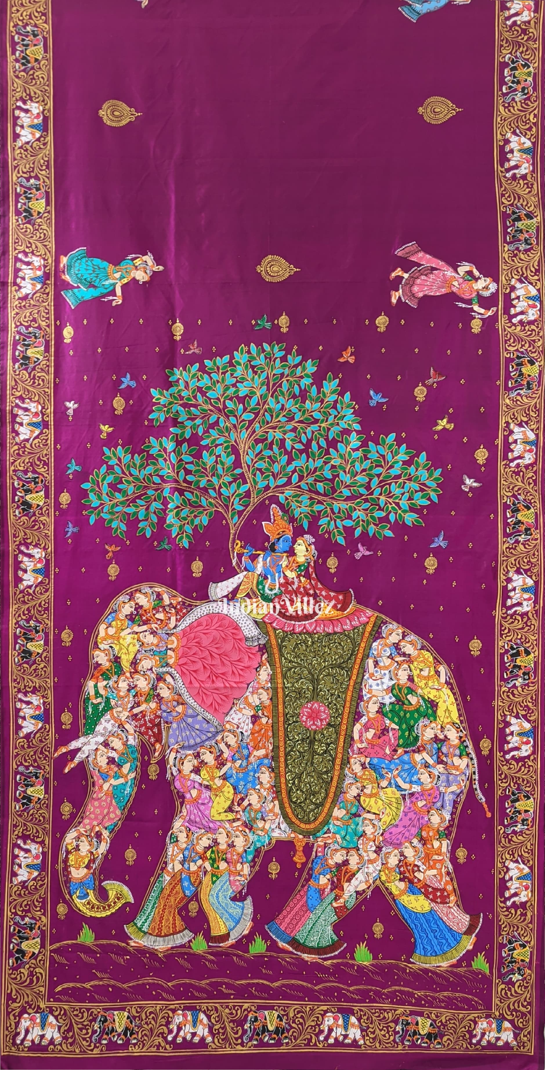 Pattachitra Sarees | Buy Hand-Painted Patachitra Sarees Online – Page 2 ...