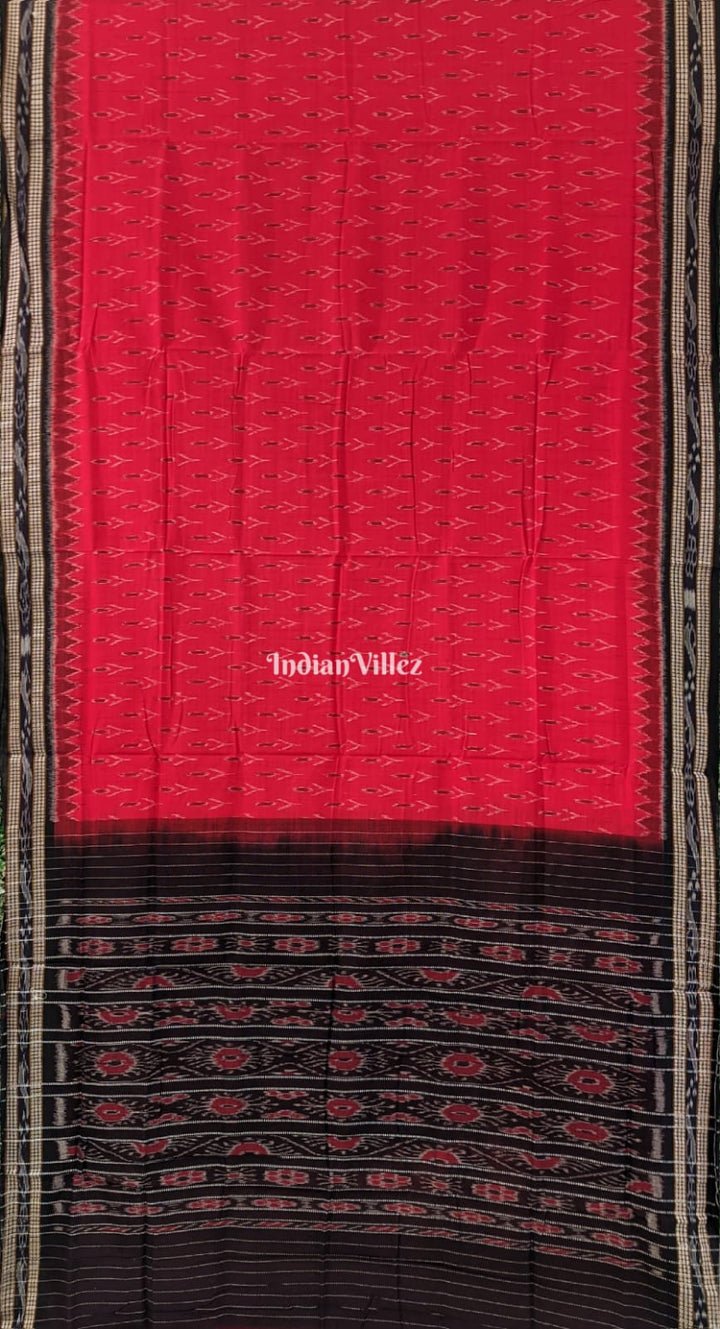 Maniabandha Saree | Buy Cotton Ikat Maniabandha Pata Saree Online ...