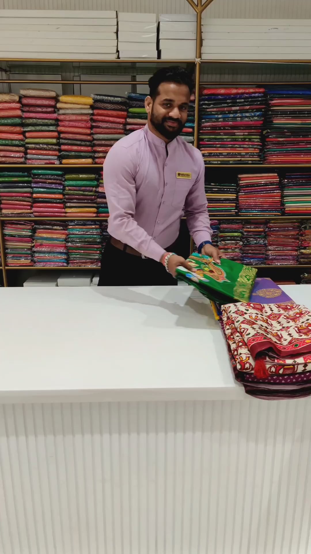 Dark Green Doli Barat & Marriage Theme Hand-Painted Pattachitra Saree ...