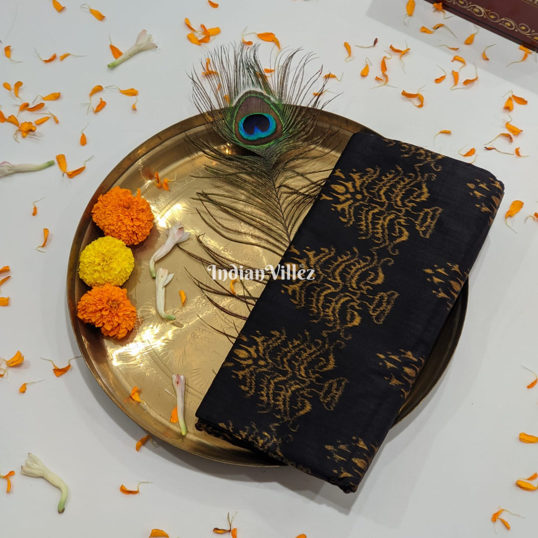 Natural Dye Sambalpuri Silk Saree – IndianVillèz